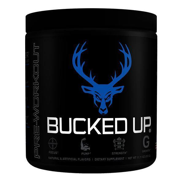 Bucked Up Pre Workout – Blue Raz – 30 Servings – DAS Labs