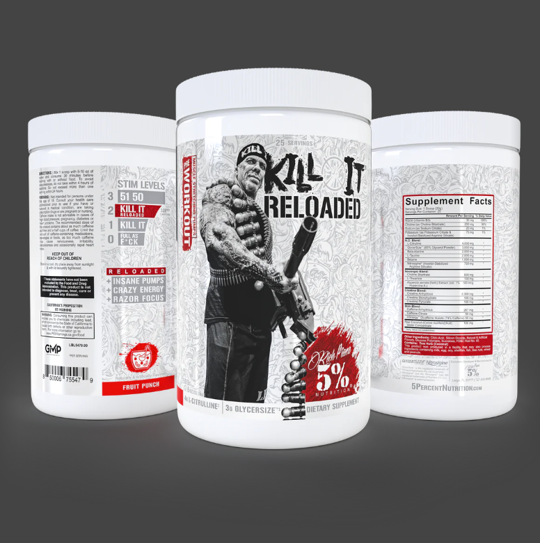 5% Nutrition - Kill It Reloaded Pre-Workout